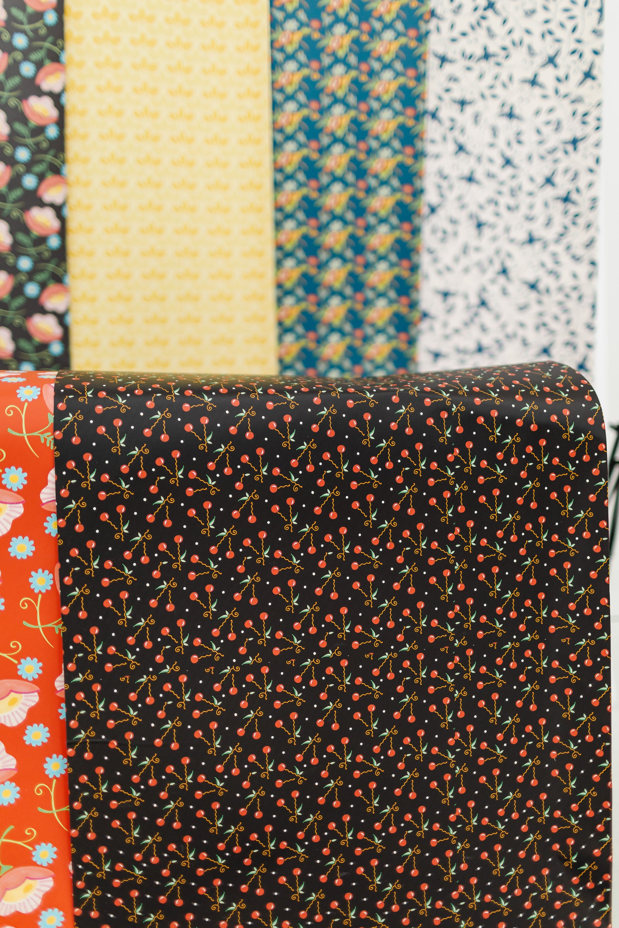 Cherry Toss - The Mary Engelbreit Collection – Our Local Wallpaper Studio